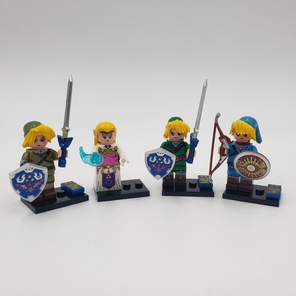Toys | The Legend Of Zelda Custom Minifigures Mini Figure Blocks Link ...